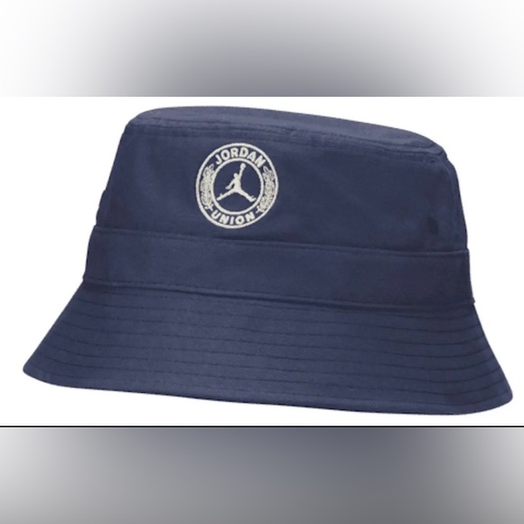 Jordan | Accessories | Nike Jordan X Union Bucket Hat College Navy ...